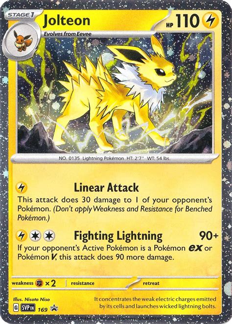 Jolteon Cosmos Holo 169 Prices Pokemon Promo Pokemon Cards