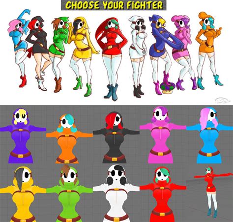 Shy Gal S Model Progress By Disembowell On Deviantart
