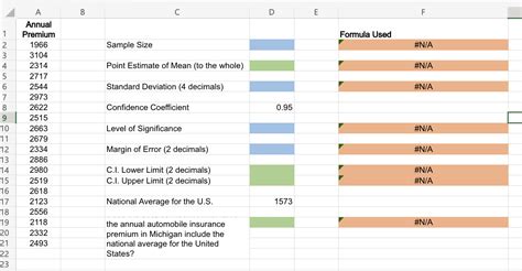 solved approximately normal construct a spreadsheet to