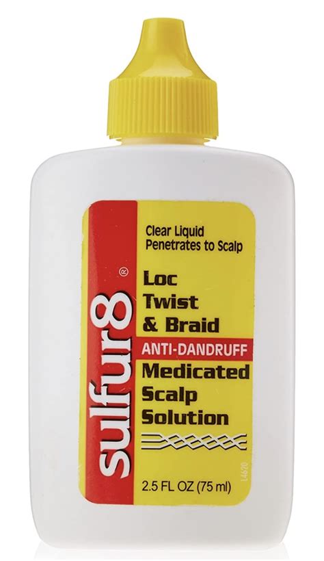 Sulfur8 Loc Twist And Braid Medicated Scalp Solution