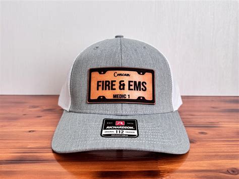 Custom Ems Hat Paramedic Emt T First Responder Hat Personalized