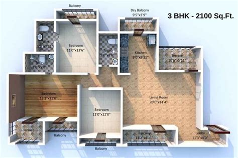 Newa Bhakti Park Airoli 2 And 3 Bhk