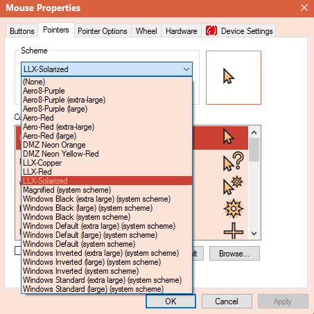 Custom Cursors Solved Page Windows Forums