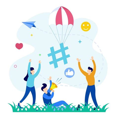 Illustration Vector Graphic Cartoon Character Of Hashtag 29238088