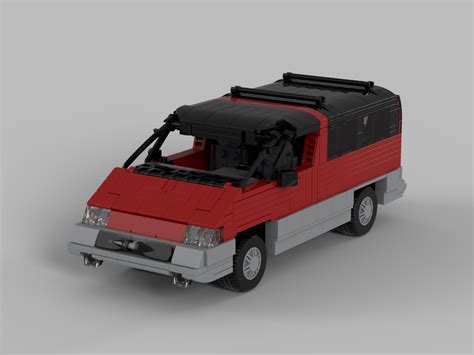 Lego Moc The Dustbuster Minivan Pontiac Trans Sport Oldsmobile