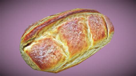 A Cute Bread Ai Texture Download Free 3d Model By Hüseyin Demirci