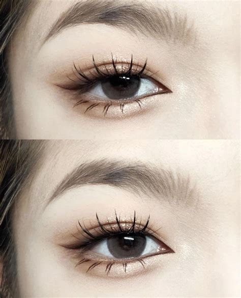 Pin De Reka Glugraph En Make Up Maquillaje De Ojos Coreano
