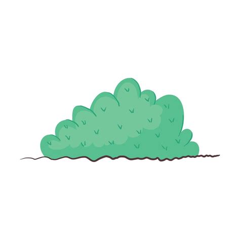 Garden Green Bush 11251470 Vector Art At Vecteezy
