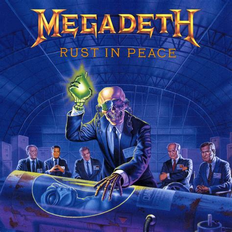Rust In Peace By Megadeth Album Cover Download And Custom Poster