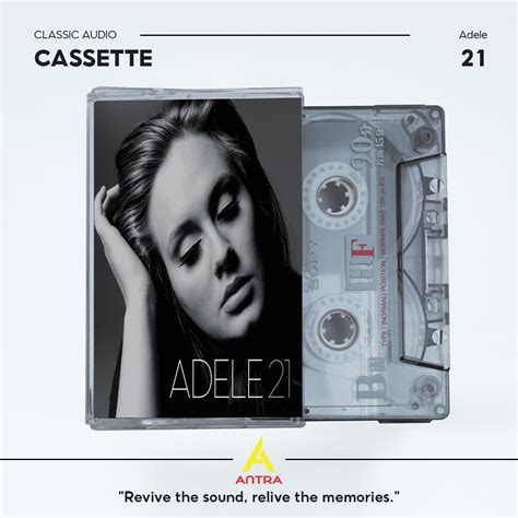 Adele Retro Cassette Tape Collection 21 Album Fan Made