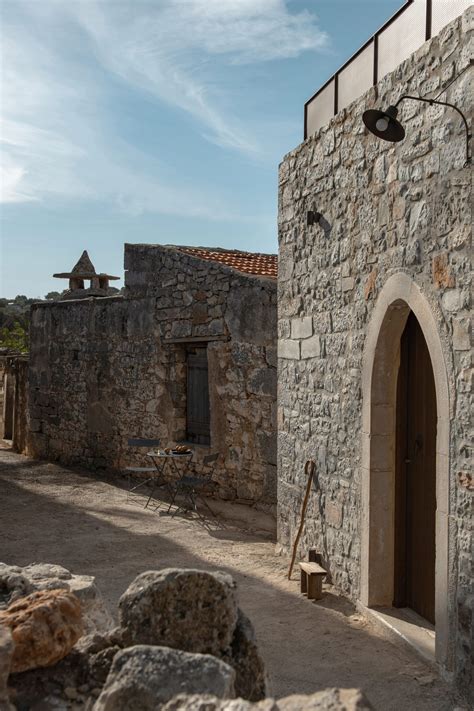 Doriza Design Transforms Stone Building Into Drakoni House In Crete