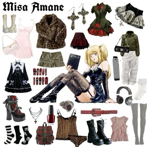 The Misa Amane Asthetic Misa Amane Core Misa Fashion Gothic Glam