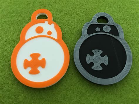 Bb 8 Bb 9 Keychain By Tobias Christensen Download Free Stl Model
