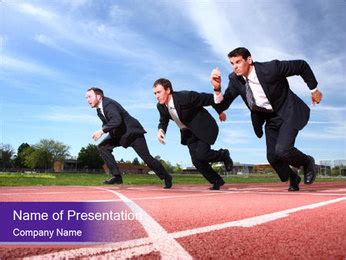 Successful Entrepreneurs Sprinting On The Race Track Newsletter
