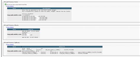 CISCO I P CLUSTER ISSUE PRESENCE ENGINE Cisco Community
