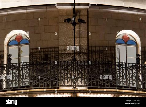 Close Up Of The Outdoor Cctv Camera External Video Surveillance System