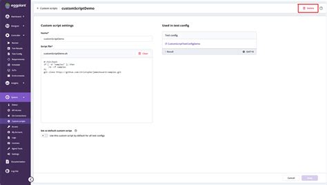 Working With Custom Scripts In Dai Dai