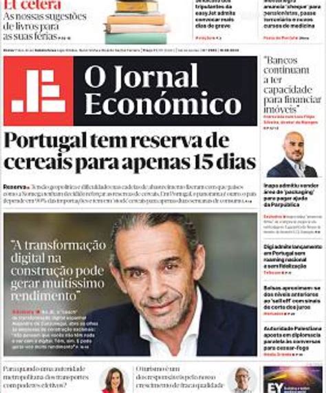 Interview With Alejandro De Zunzunegui Advisor At Bridgewhat For The Jornal Económico Paulo