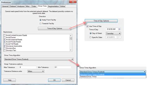 Drive Time Areas—arcmap Documentation