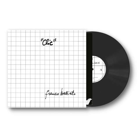 Franco Battiato Clic Vinile 180gr Nero Sony Music Store