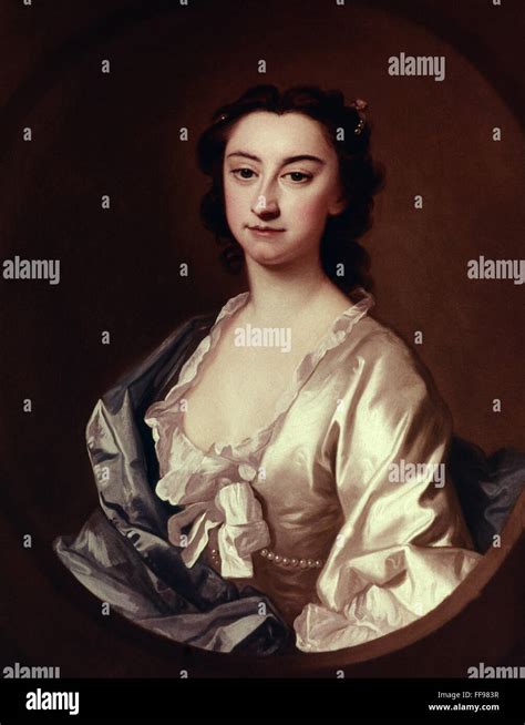 Susannah Maria Cibber N1714 1766 English Actress And Singer Canvas C1749 By Thomas Hudson