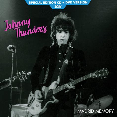 Johnny Thunders Madrid Memory Dvd Cd Cinema Classics