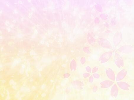 淡い背景 花 水彩 淡いブルー背景のイラスト素材