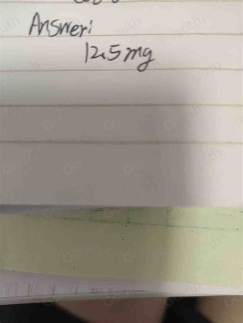 Solved A Patient Is Prescribed 5mg Prednisone Tablets 1 Tablet In The Morning 1 Tablet In The