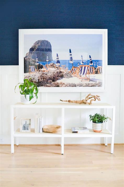 Home Room Tour Chrissy Serranos North Carolina Coastal Retreat Blue
