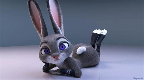 Judy Hopps By Ragnarök Blender Scrolller
