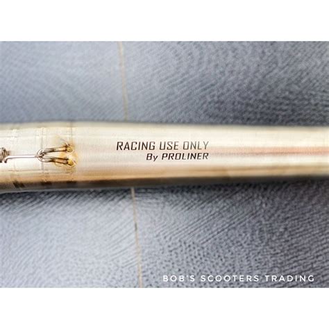 Proliner Pipe Race Edition Gp Type Black For Sniper 150 Shopee Philippines