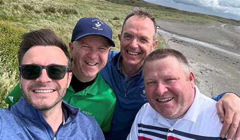 Shane Filan Hits Golf Course After Arriving Back In Ireland After Westlife Tour