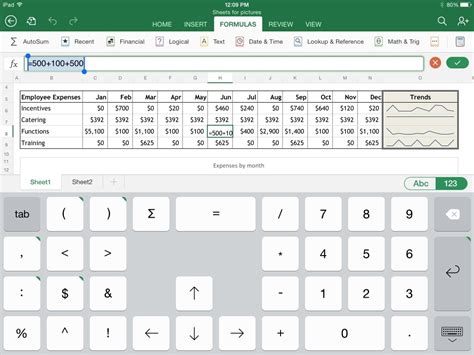 Excel Spreadsheet App — Db