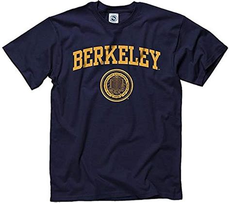 Mens University Of California Berkeley Arch Seal T Shirt Amazonde