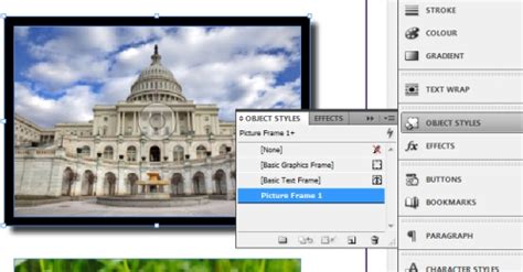 7 Creating And Using Object Style In Indesign Cs5 Indesigntutorials