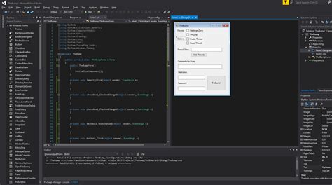 C Designer Form Not Updating Methods Of Form Objects Stack Overflow