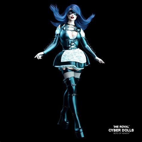 Artstation The Royal Cyber Dolls