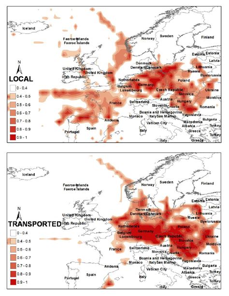 Potential Source Contribution Function Plot For Atofms Derived Local Download Scientific