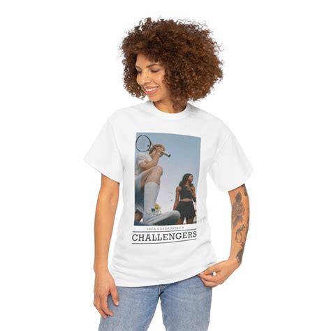 Zendaya Mike Faist Challengers 2024 Film Unisex Cotton T Shirt Tashi