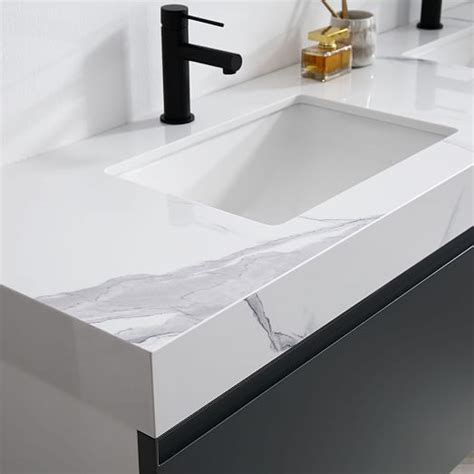 Baylor Floating Double Bathroom Vanity 48 72 West Elm