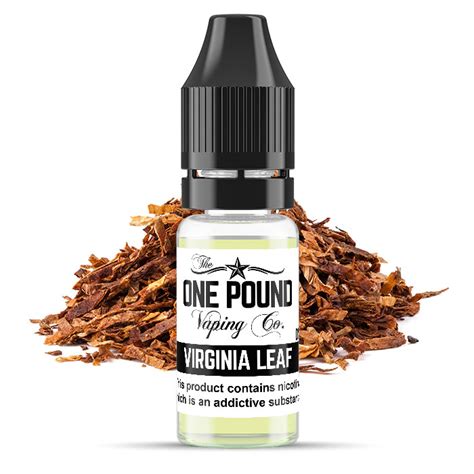 Virginia Leaf E Liquid By One Pound Vaping 10ml