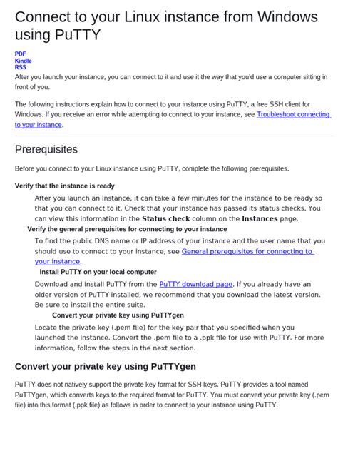Connect Windows To Linux Via Putty Pdf I Pv6 Computing