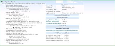 how to enable the developer dashboard in sharepoint 2010 alexander s blog