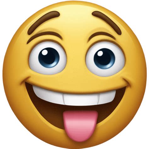 Rolling Eye And Sticking Out Tongue Emoji Emoji Ai Emoji Generator