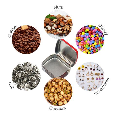 Wholesale Custom Printing Empty Square Tin Case Black Chocolate Mint Embossied Metal Small