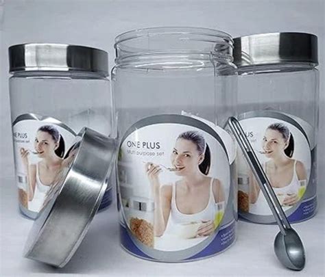 Jimit One Plus Jar Air Tight Storage Container Set At Rs 500set