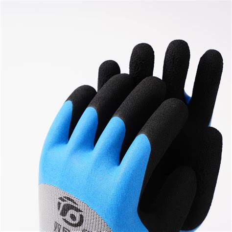 Men Industrial Grip Heavy Duty Safety Hand Polyester Latex Construction