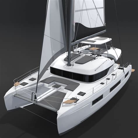3d 3d Catamaran Lagoon 51 Model Turbosquid 2035012