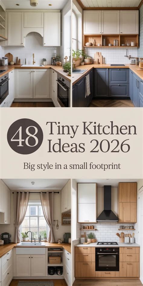 Tiny Kitchen Ideas 2026 48 Smart Stylish Designs For Every Small Space