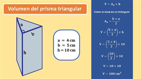 Formula Para Calcular El Volumen De Un Triangulo Rectangulo Design Talk